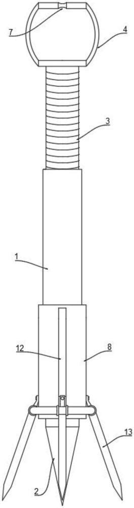 一种可调节式检测仪吊挂装置的制作方法
