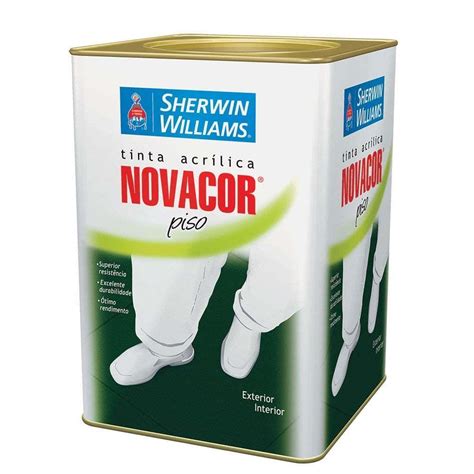 Tinta Piso Novacor 18l Cinza Ponto
