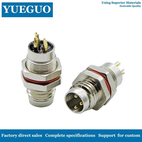 3pin Encoder Accessory Waterproof Male M8 Sensor Connector China M8