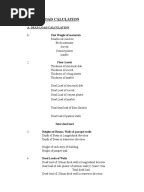 Occupant Load Table From IBC