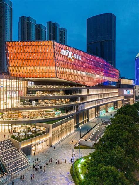 Mixc Wuhan Lead8 Archinect Shopping Mall Architecture Retail Architecture Mall Design