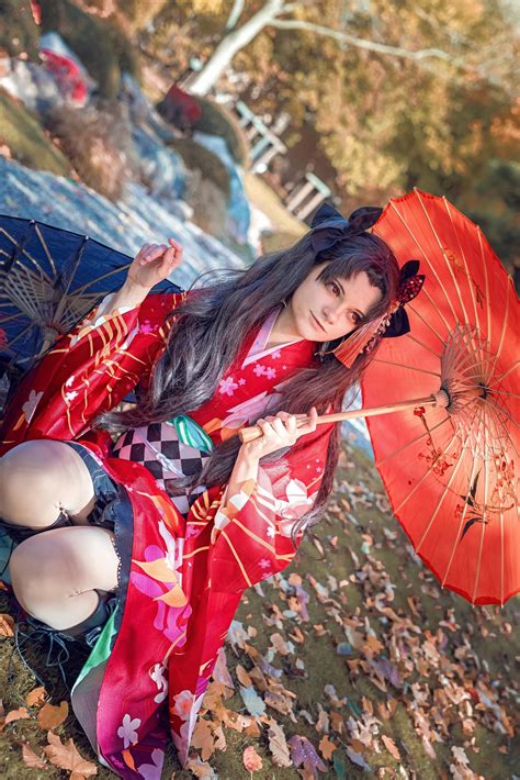 Ishtar Fgo Kimono Cosplay By Kayakirkland On Deviantart
