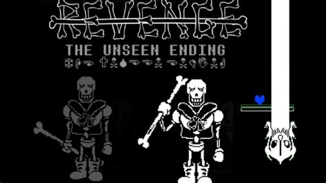 [언더테일 팬게임]리밴지 복수 파피루스 클리어 Youtube