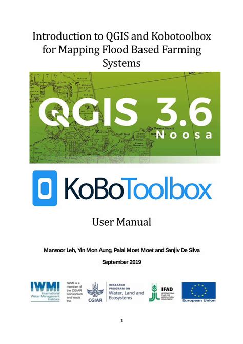 Pdf Introduction To Qgis And Kobotoolbox For Mapping Flood Dokumen Tips