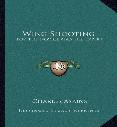 Libro Wing Shooting For The Novice And The Expert Aski Envío gratis