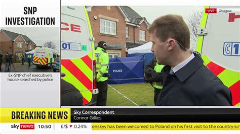 Connor Gillies Live In Glasgow Glasgow Finance A Police Cordon Is