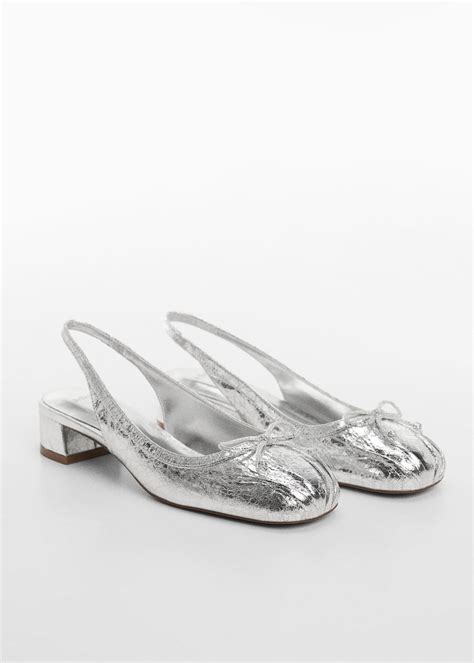 Sling Back Ballerina Woman Mng Australia