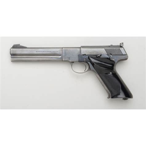 Colt Match Target Semi Auto Pistol 22lr Cal 6 Barrel Blue Finish