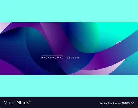 Abstract Overlapping Lines And Circles Geometric Vector Image