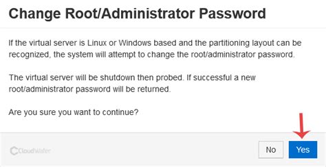 How To Change The VPS OS Root Admin Password In SolusVM Help Cloudwafer