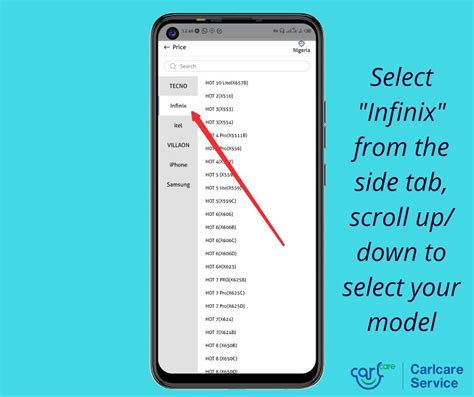 Nigeria Infinix Screen And Battery Price Carlcare