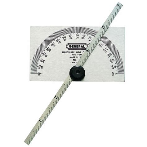 Buy General Tools 19 Gen Square Head Steel Protractor And Depth Gage