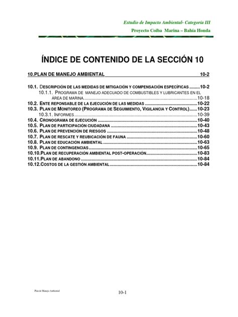 Plan De Manejo Ambiental Pma Pdf Residuos Tanques