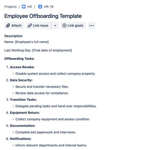 Jira Employee Offboarding Template AppLiger
