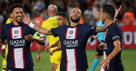 Neymar Brilha Psg Atropela O Nantes E Ergue O 11° Troféu Da Supercopa