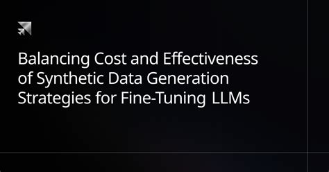 Synthetic Data Generation Strategies For Fine Tuning Llms Scale