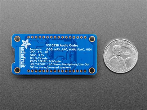 Vs1053 Codec Microsd Breakout Mp3wavmidiogg Play Record V4
