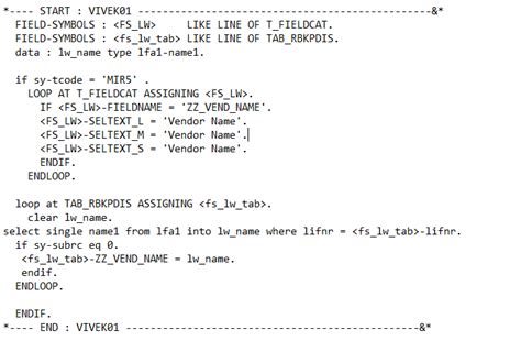 How To Add Additional Fields In The Tcode Mir5 Sap Community