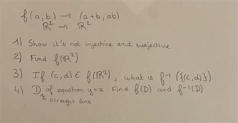 [university Math] Injection And Surjection R Homeworkhelp