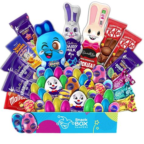 Easter Chocaholic Chocolate Box T Hamper Large Snack Box Hampers