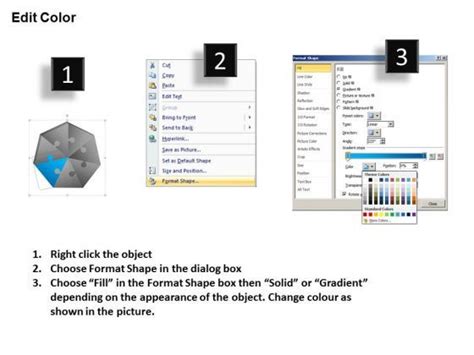 PowerPoint Process Editable Hexagon Puzzle Ppt Theme
