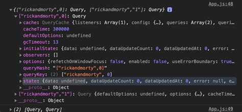 Reactjs How To Display Individual Cache Data From React Query