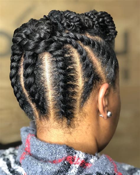 Natural Twist Updo Hairstyles For Black Women Telegraph