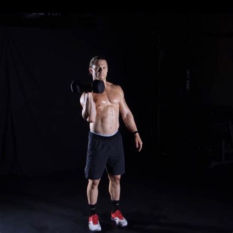 One Arm Curl And Press R Por Ömer Köseoğlu Ejercicio Cómo Hacerlo