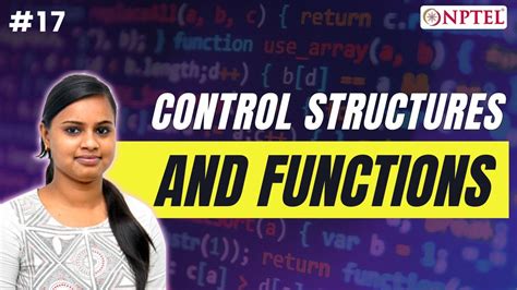 17 control structures and functions python for data science youtube
