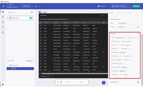 Usando App Builder interface do usuário do Swagger aplicativos