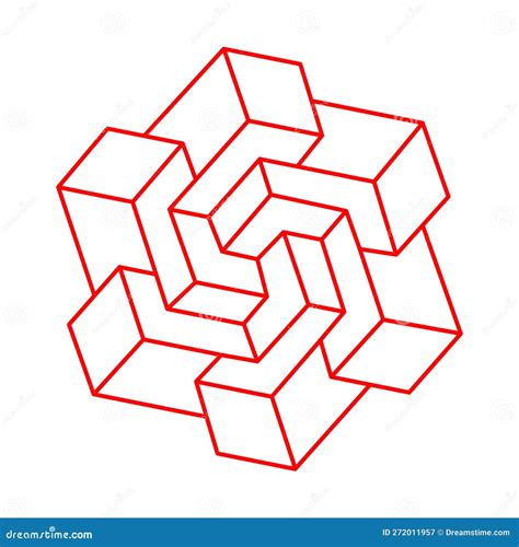 Escher Paradox Geometry Optical Illusion Object Sacred Geometric