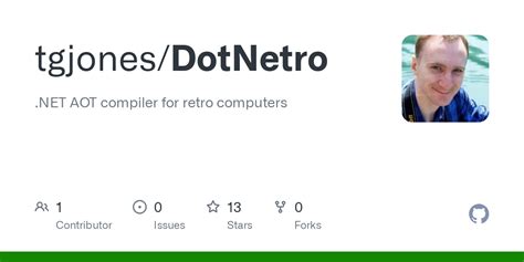 Github Tgjonesdotnetro Net Aot Compiler For Retro Computers