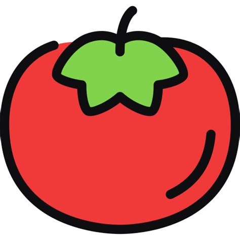 Tomate Iconos Gratis De Comida Y Restaurante