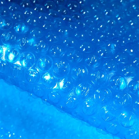 Toile Solaire Bleue 7mm Pour Piscine Hors Terre Ou Creusée 8 X 8