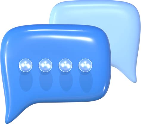 Comment Box 3d Icon Illustration 18867443 Png