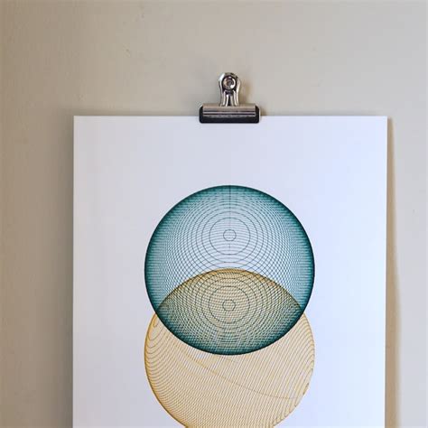 Pen Plotter Drawing Etsy