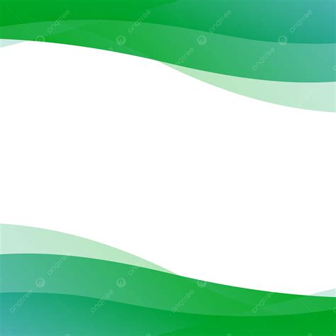 Wavy Green Header Footer Design Template Vector Footer Headers Green