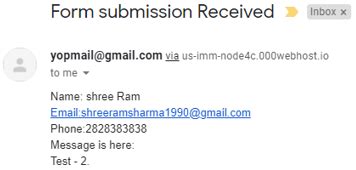 PHP Email Form Know The Working Of PHP Email Form