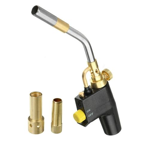 woooli high intensity propane torch head trigger start mapp gas torch