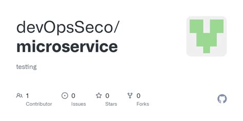 Github Devopssecomicroservice Testing