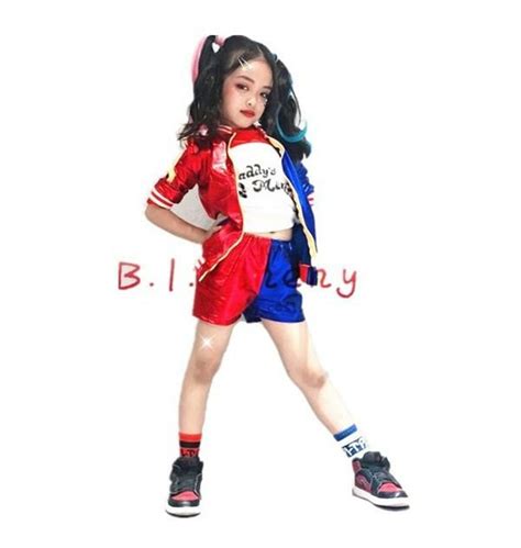 할로윈 데이 여아 아동 할리퀸 의상 코스프레 옷 Set 어린이 코스튬 옷 어린이날 초등학생 조카 선물 공연 티몬