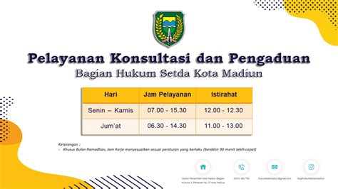 Pelayanan Konsultasi Dan Pengaduan Bagian Hukum Sekretariat Daerah