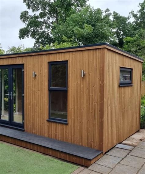 Thermowood Cladding Shadow Gap Profile House Land Holz