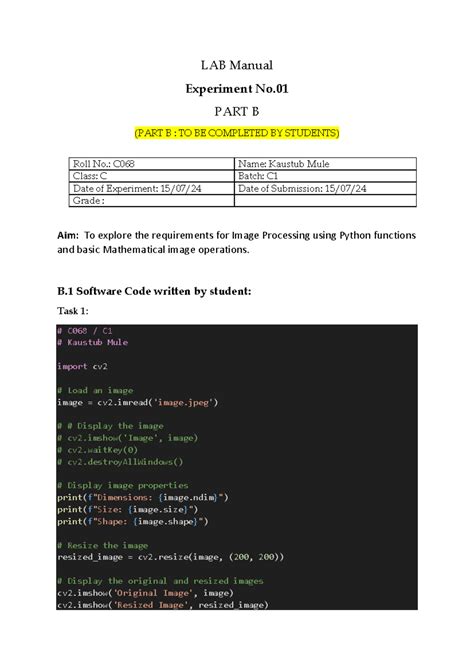 c068 lab 1 ivp lab file lab manual experiment no part b part b