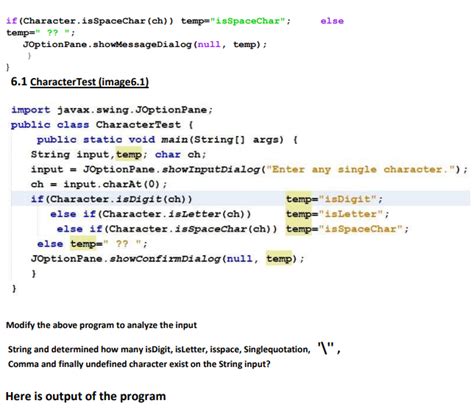 Solved Practice Given The Following Program Chegg Com