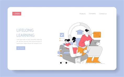 Premium Vector Education Flat Vector Illustration