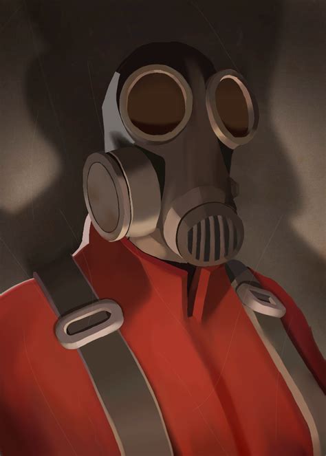 The Female Pyro Portrait R Tf2