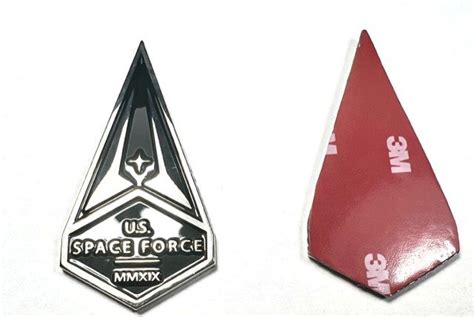 Us Space Force Car Badge Excalibur Industries