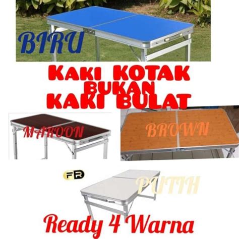 Jual Meja Koper Meja Lipat Portable Meja Serbaguna Di Seller DALLS SHOP