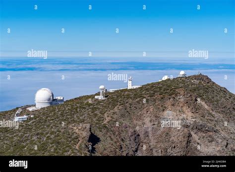 Observatories For Stargazing On The Summit Of Roque De Los Muchachos